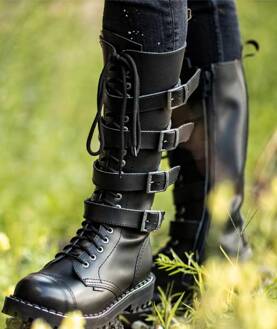 Steel Boots 20 Eyelets | Metal Boots | STEEL Shoes&Boots